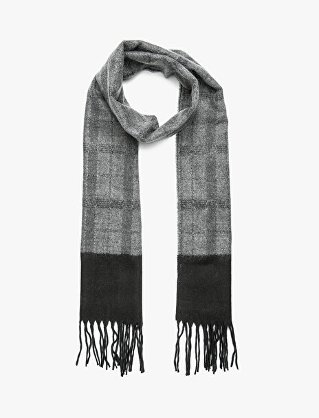 Koton Erkek Kareli Atkı Koton Erkek Kareli Atkı