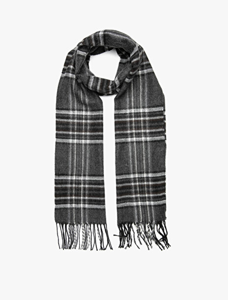 Koton Erkek Desenli Atkı