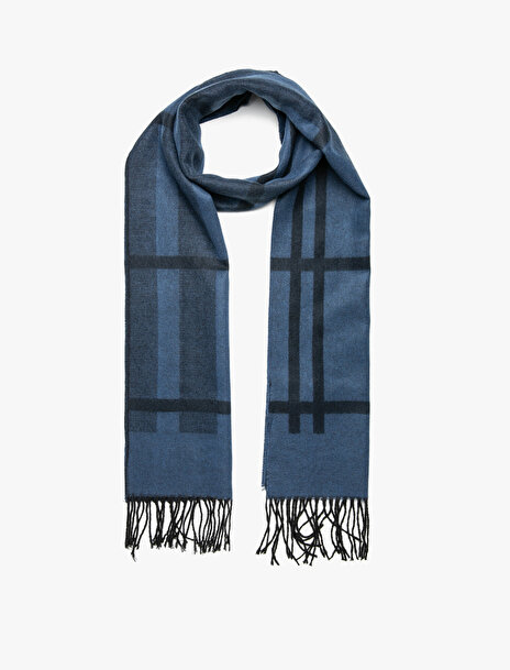 Koton Erkek Desenli Atkı