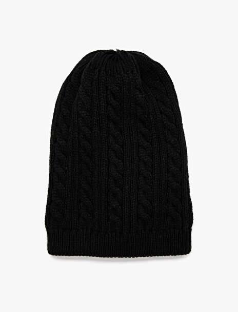 Koton Erkek Örgülü Bere