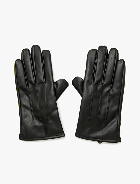 Koton Erkek Deri Görünümlü Eldiven Koton Erkek Deri Görünümlü Eldiven