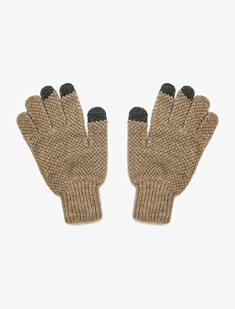 Koton Erkek Örgülü Eldiven