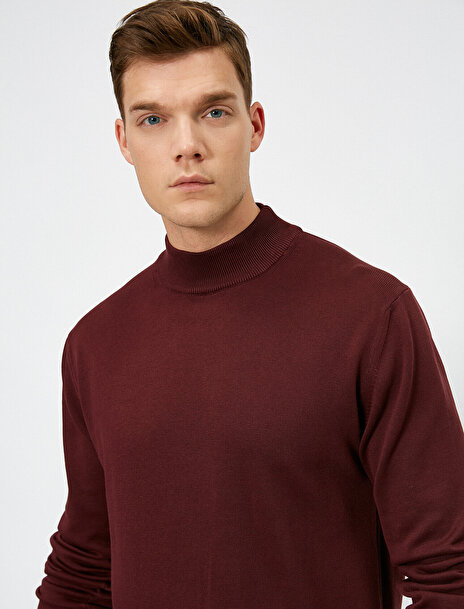 Koton Erkek Yüksek Yaka Triko Kazak