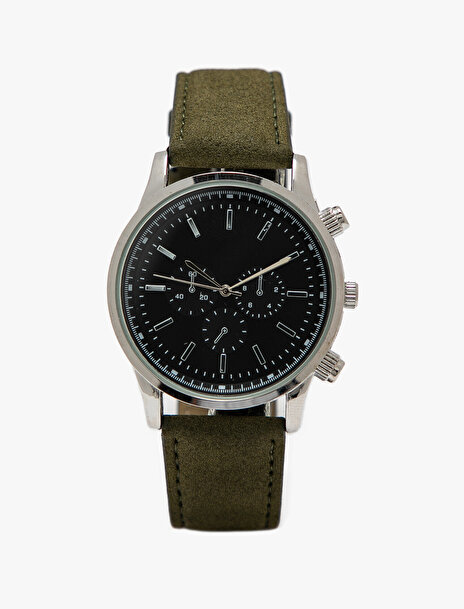 Koton Erkek Deri Görünümlü Saat Koton Erkek Deri Görünümlü Saat