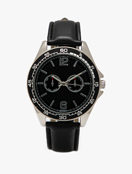 Koton Erkek Deri Görünümlü Saat Koton Erkek Deri Görünümlü Saat