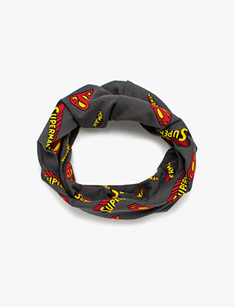 Koton Erkek Çocuk Superman Lisanslı Baskılı Boyunluk