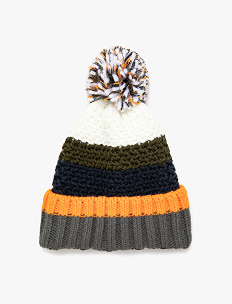 Koton Erkek Çocuk Ponpon Detaylı Bere