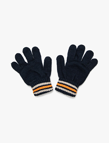 Koton Erkek Çocuk Çizgili Eldiven