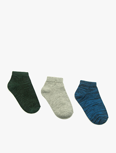 Koton Erkek Çocuk 3'lü Erkek Çocuk Çorap