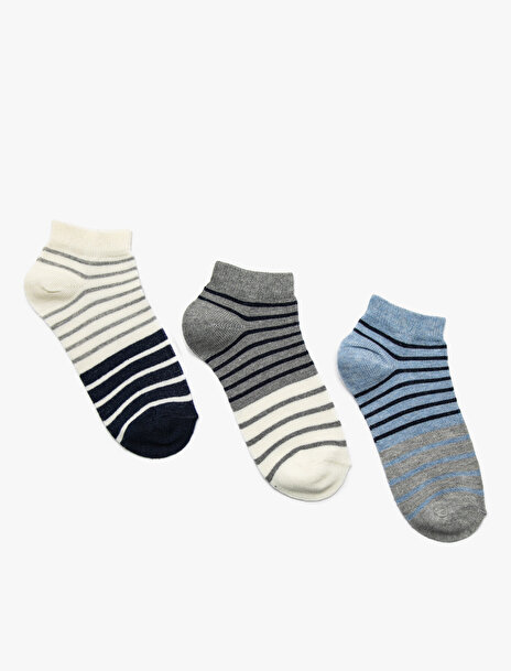 Koton Erkek Çocuk 3'lü Erkek Çocuk Çorabı