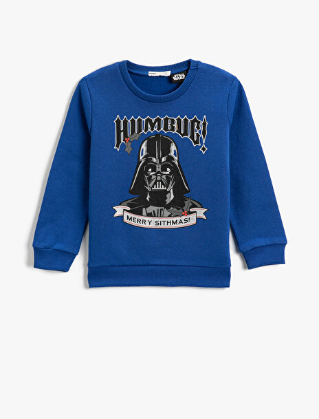 Koton Erkek Çocuk Star Wars Lisanslı Baskılı Sweatshirt
