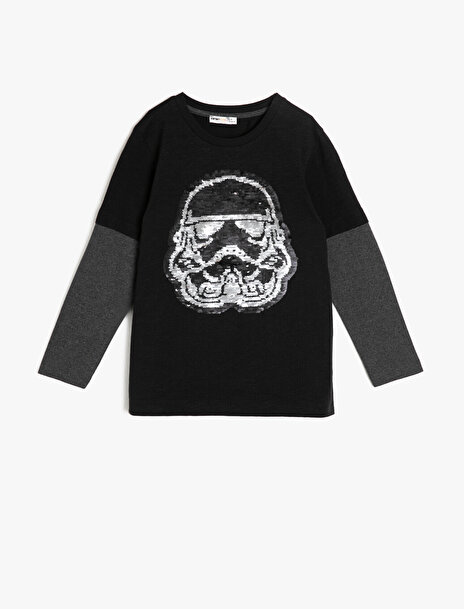 Koton Erkek Çocuk Star Wars Lisanslı Pul Detaylı Tişört Koton Erkek Çocuk Star Wars Lisanslı Pul Detaylı Tişört