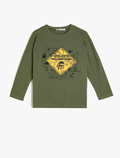 Koton Erkek Çocuk Yazılı Baskılı T-Shirt