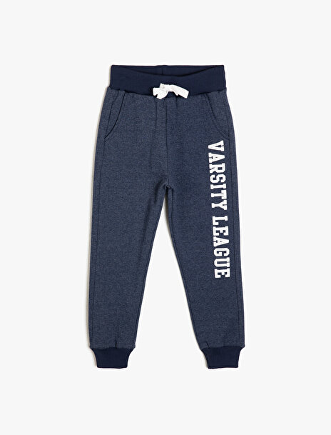 Koton Erkek Çocuk Yazılı Baskılı Eşofman Altı