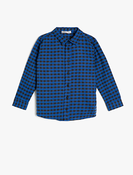 Koton Erkek Çocuk Kareli Gömlek