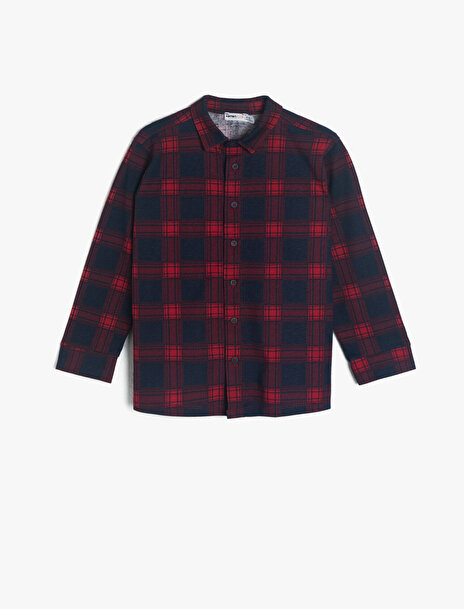 Koton Erkek Çocuk Kareli Gömlek
