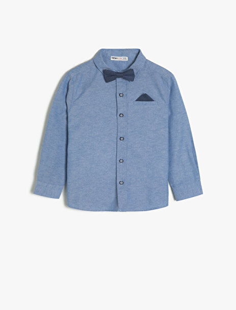 Koton Erkek Çocuk Papyon Detaylı Gömlek