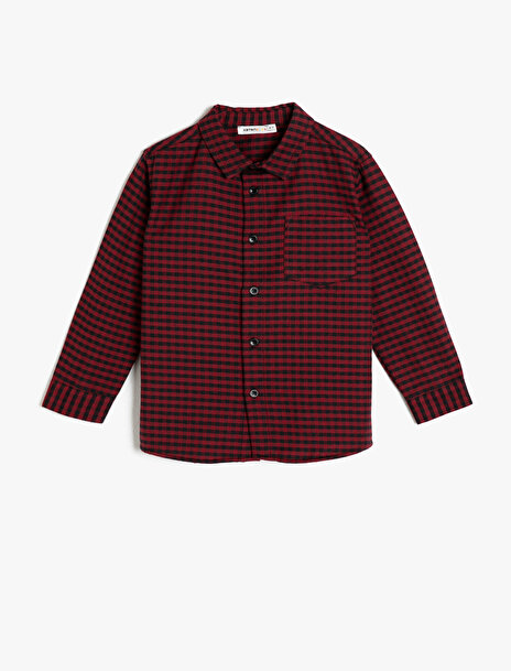Koton Erkek Çocuk Kareli Gömlek