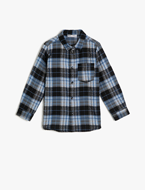 Koton Erkek Çocuk Kareli Gömlek