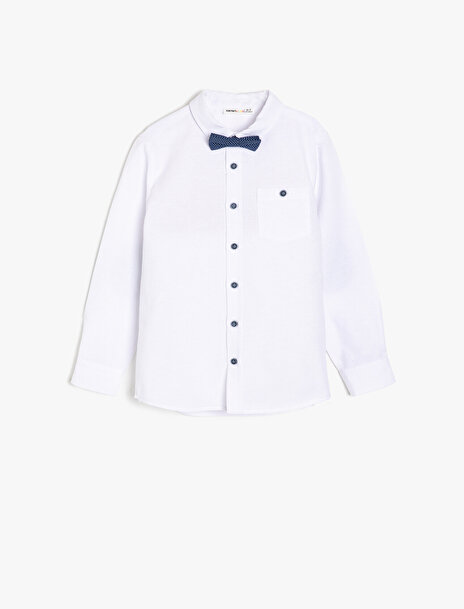 Koton Erkek Çocuk Papyon Detaylı Gömlek