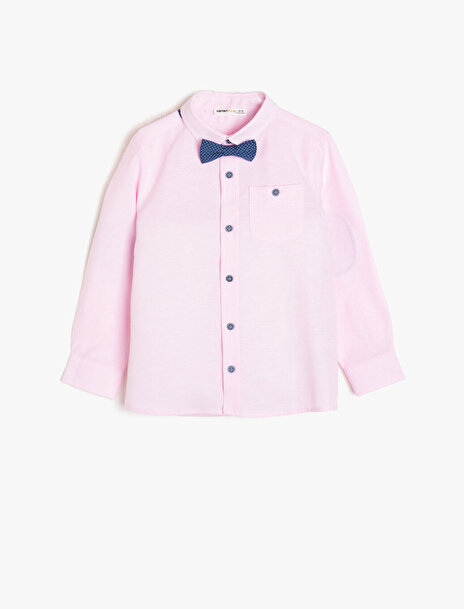 Koton Erkek Çocuk Papyon Detaylı Gömlek