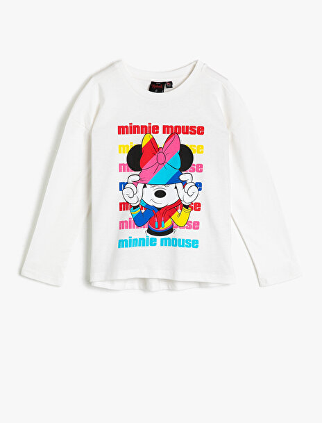 Koton Kız Çocuk Minnie By Koton T-Shirt