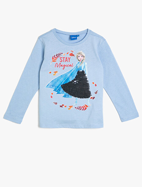 Koton Kız Çocuk Frozen Lisanslı T-Shirt