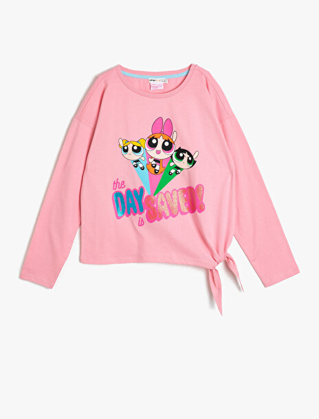 Koton Kız Çocuk Powerpuff Girls Lisanslı T-Shirt