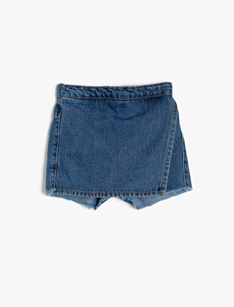 Koton Kız Çocuk Normal Bel Jean Etek Koton Kız Çocuk Normal Bel Jean Etek