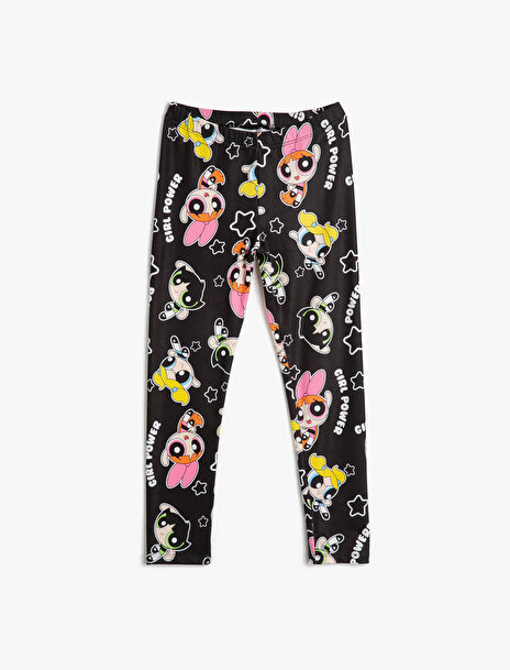 Koton Kız Çocuk Powerpuff Girls Lisanslı Tayt Koton Kız Çocuk Powerpuff Girls Lisanslı Tayt
