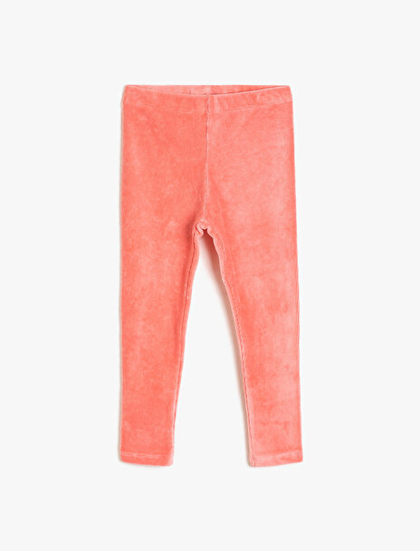 Koton Kız Çocuk Kadife Tayt