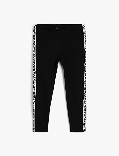 Koton Kız Çocuk Leopar Desenli Tayt