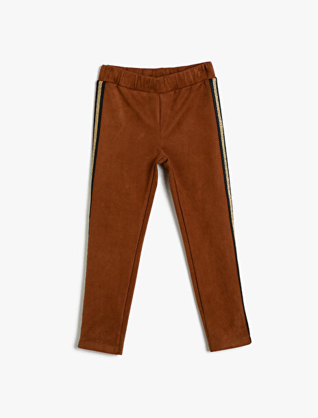 Koton Kız Çocuk Çizgili Tayt