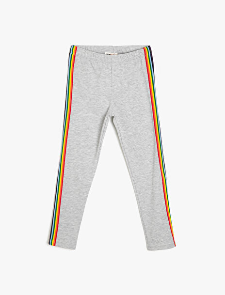 Koton Kız Çocuk Çizgili Tayt