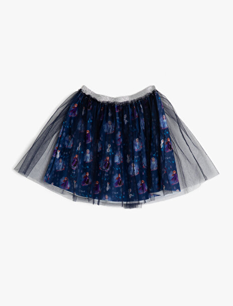 Koton Kız Çocuk Frozen Lisanslı Baskılı Etek