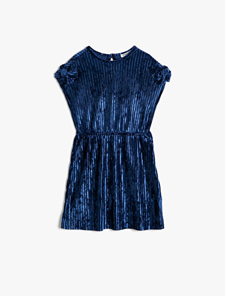 Koton Kız Çocuk Kadife Elbise