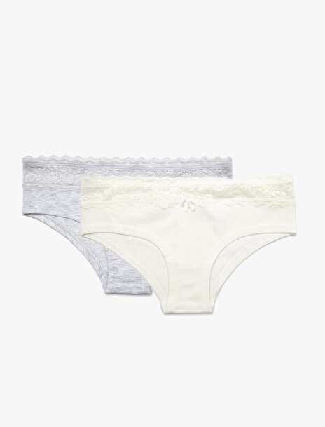 Koton Kadın 2'li Hipster Külot