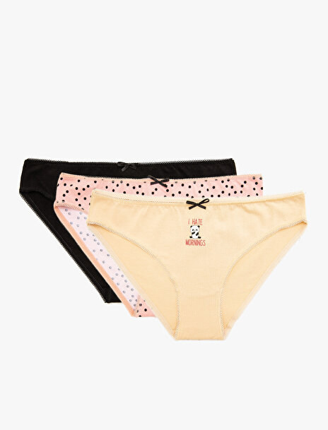 Koton Kadın 3'lü Hipster Külot