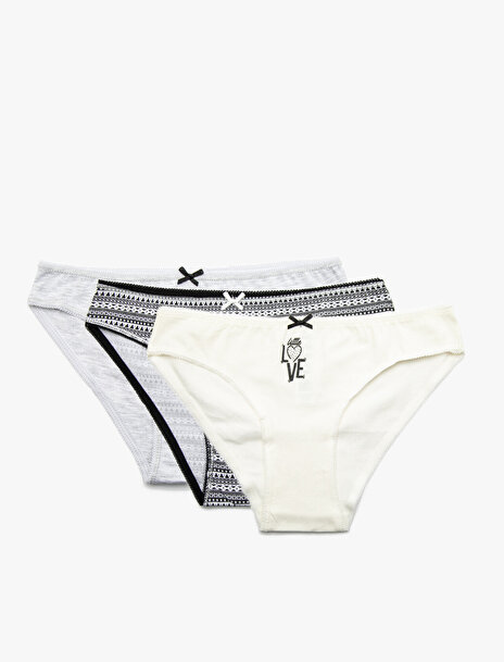 Koton Kadın 3'lü Hipster Külot