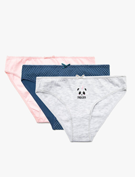 Koton Kadın 3'lü Hipster Külot