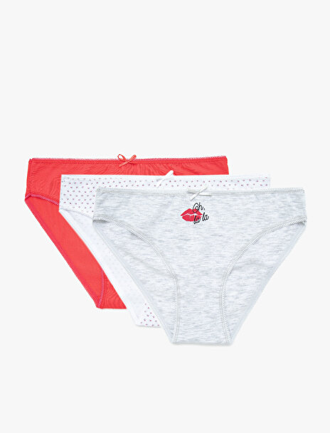 Koton Kadın 3'lü Hipster Külot