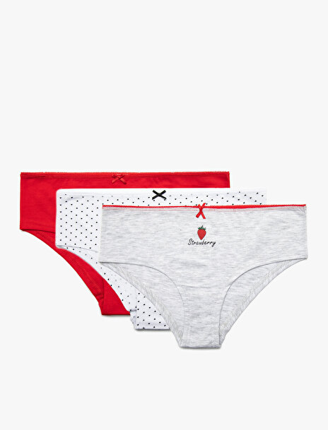 Koton Kadın 3'lü Hipster Külot