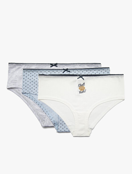 Koton Kadın 3'lü Hipster Külot