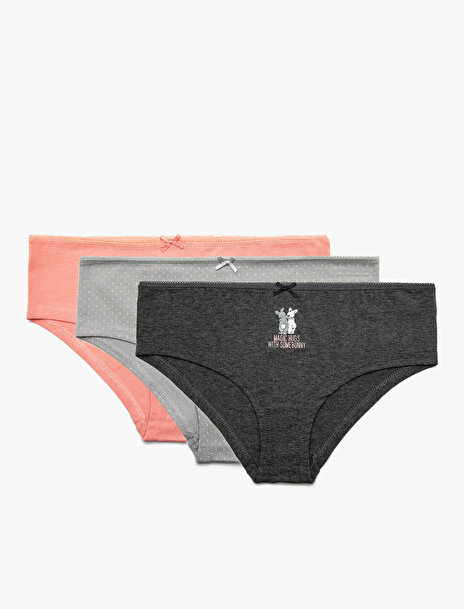 Koton Kadın 3'lü Hipster Külot