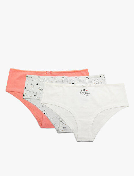 Koton Kadın 3'lü Hipster Külot