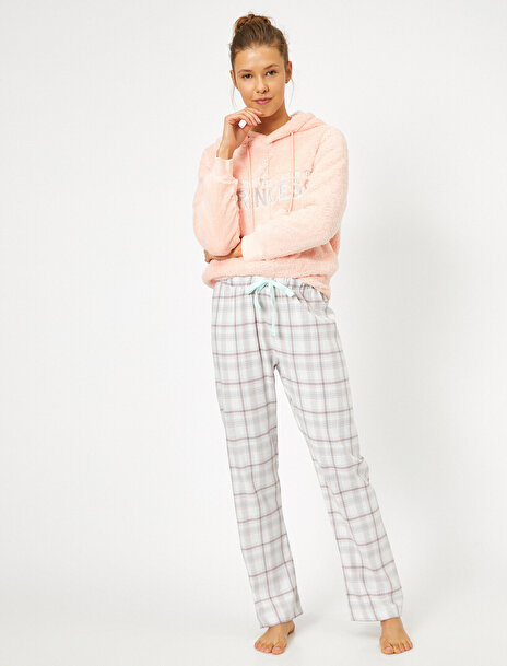 Koton Kadın Kareli Pijama Altı