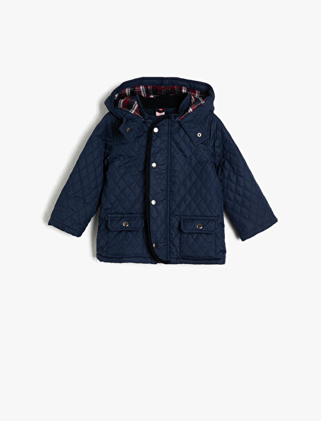 Koton Erkek Çocuk Kapüşonlu Mont