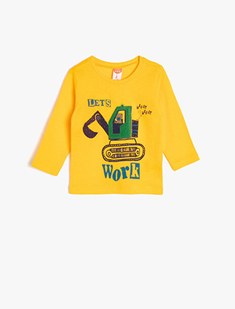 Koton Erkek Çocuk Yazılı Baskılı T-Shirt