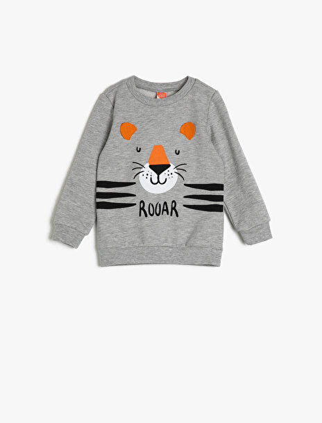 Koton Erkek Çocuk Baskılı Sweatshirt