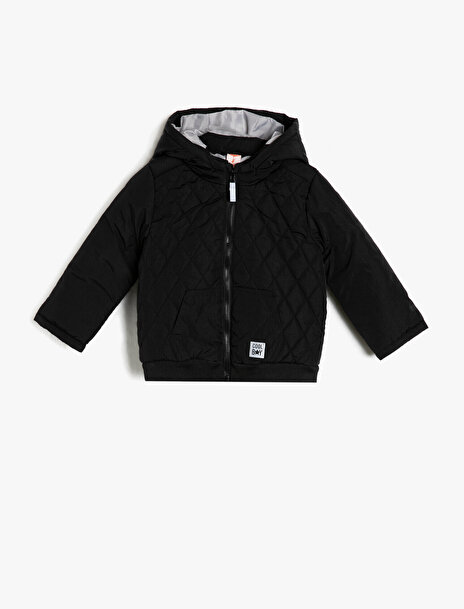 Koton Erkek Çocuk Kapüşonlu Mont